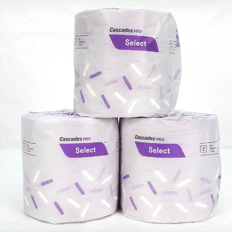 Individual wrap toilet paper cascade - Distribution Sud-Ouest